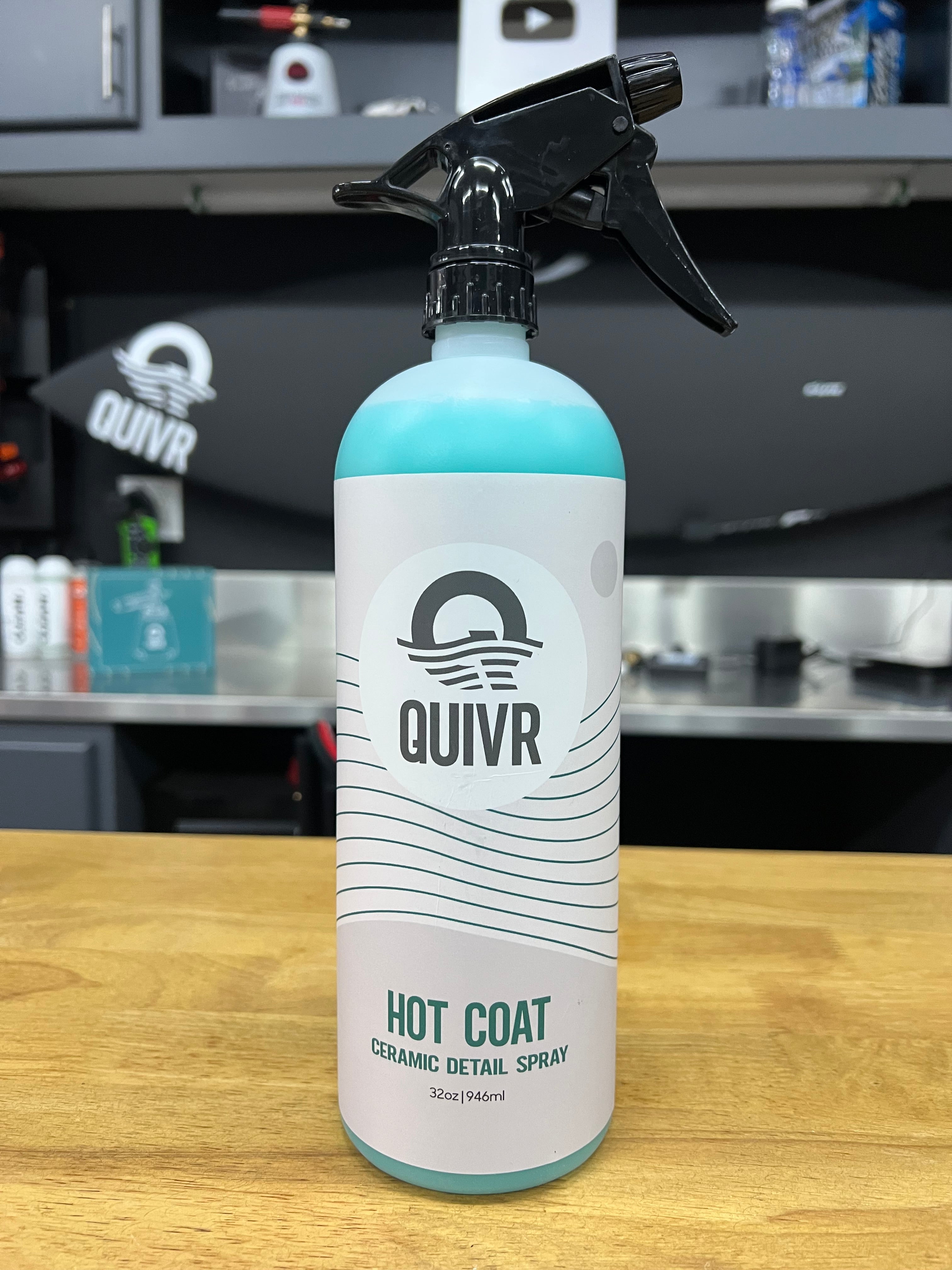QUIVR Hot Coat Ceramic Detail Spray – DTLR Supply