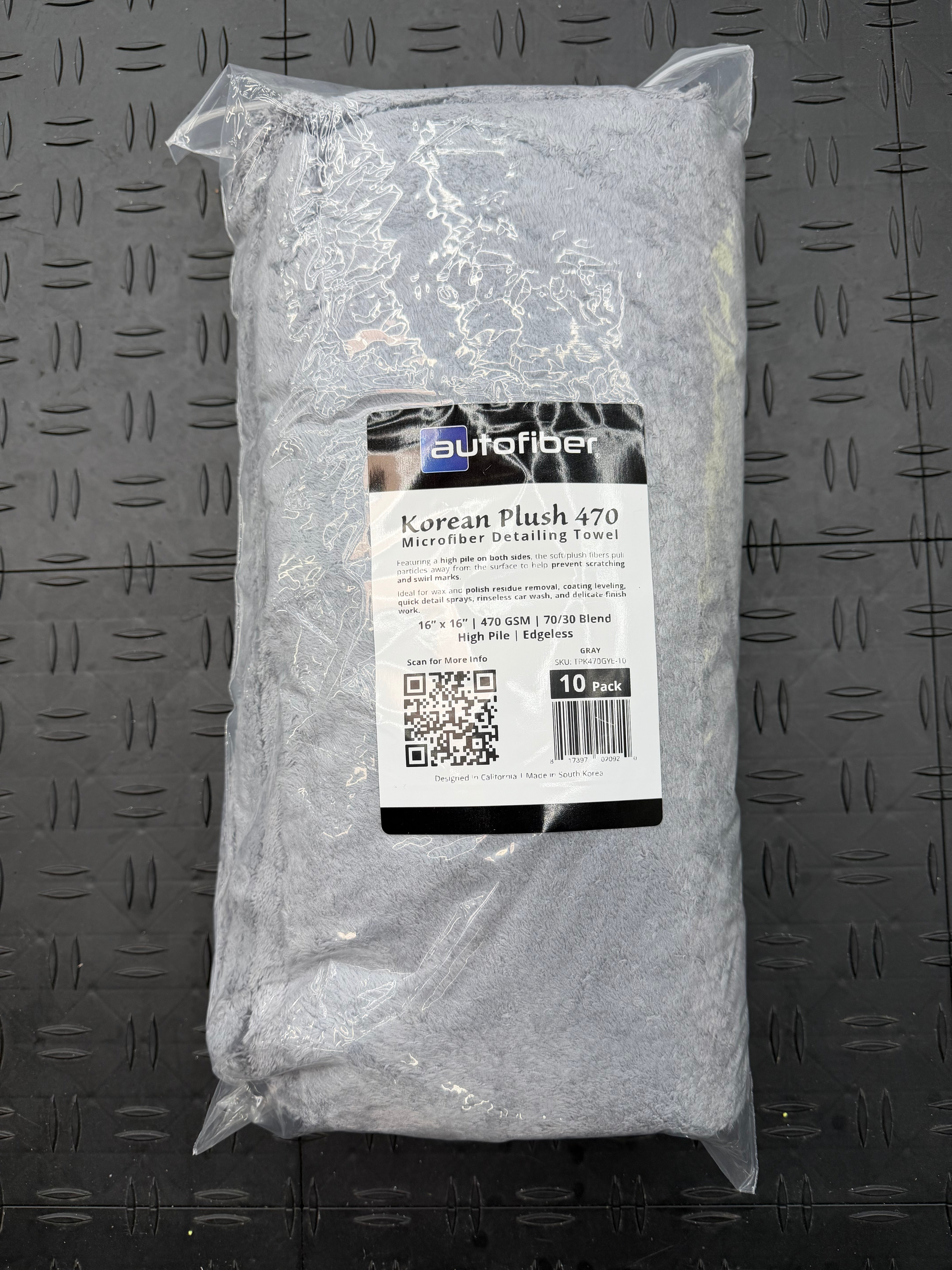 AutoFiber Korean plush Microfiber (10 pack) 470gsm 70/30 – DTLR Supply