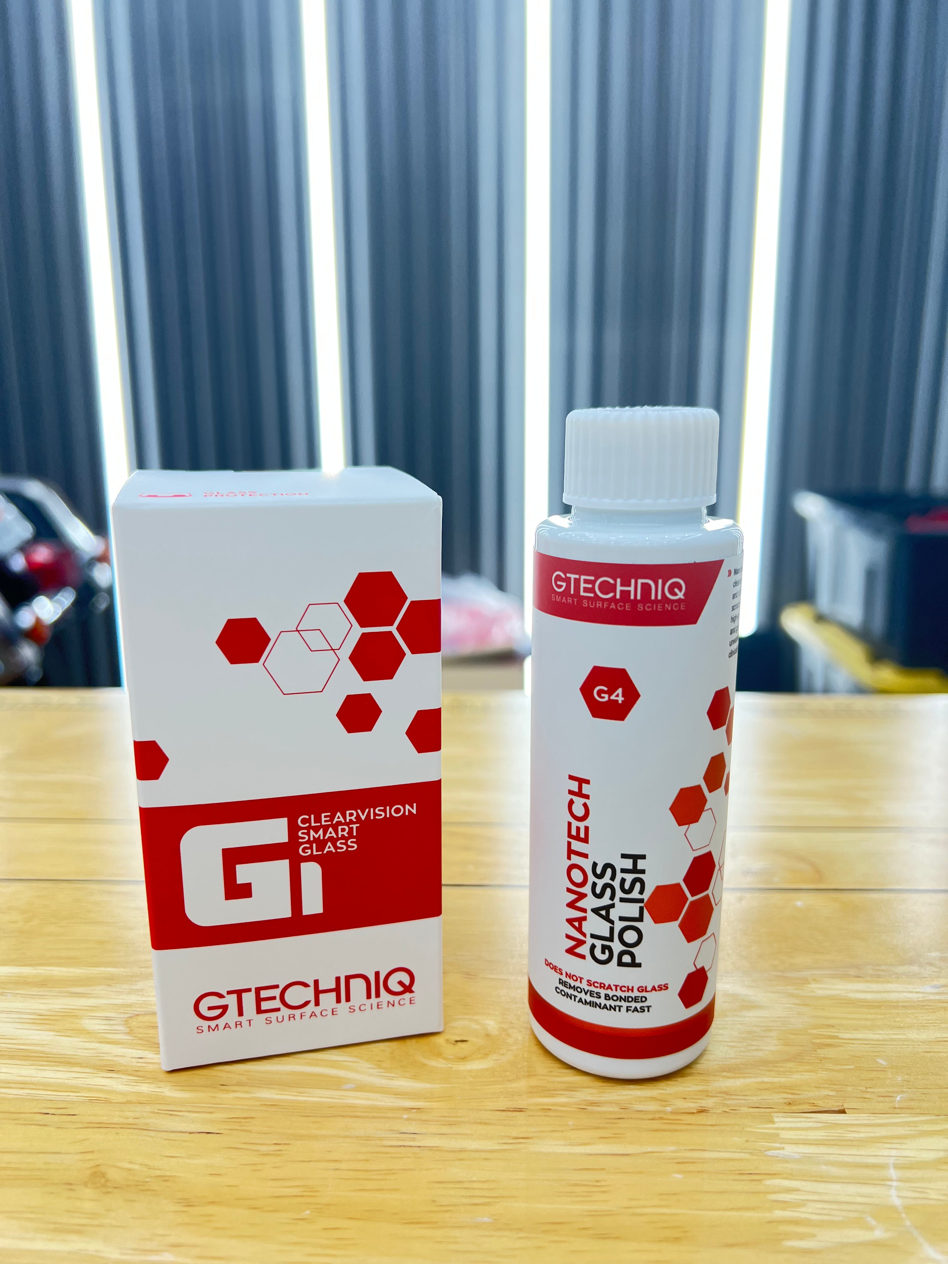 Gtechniq CLEAR VISION GLASS COATING KIT – DTLR Supply