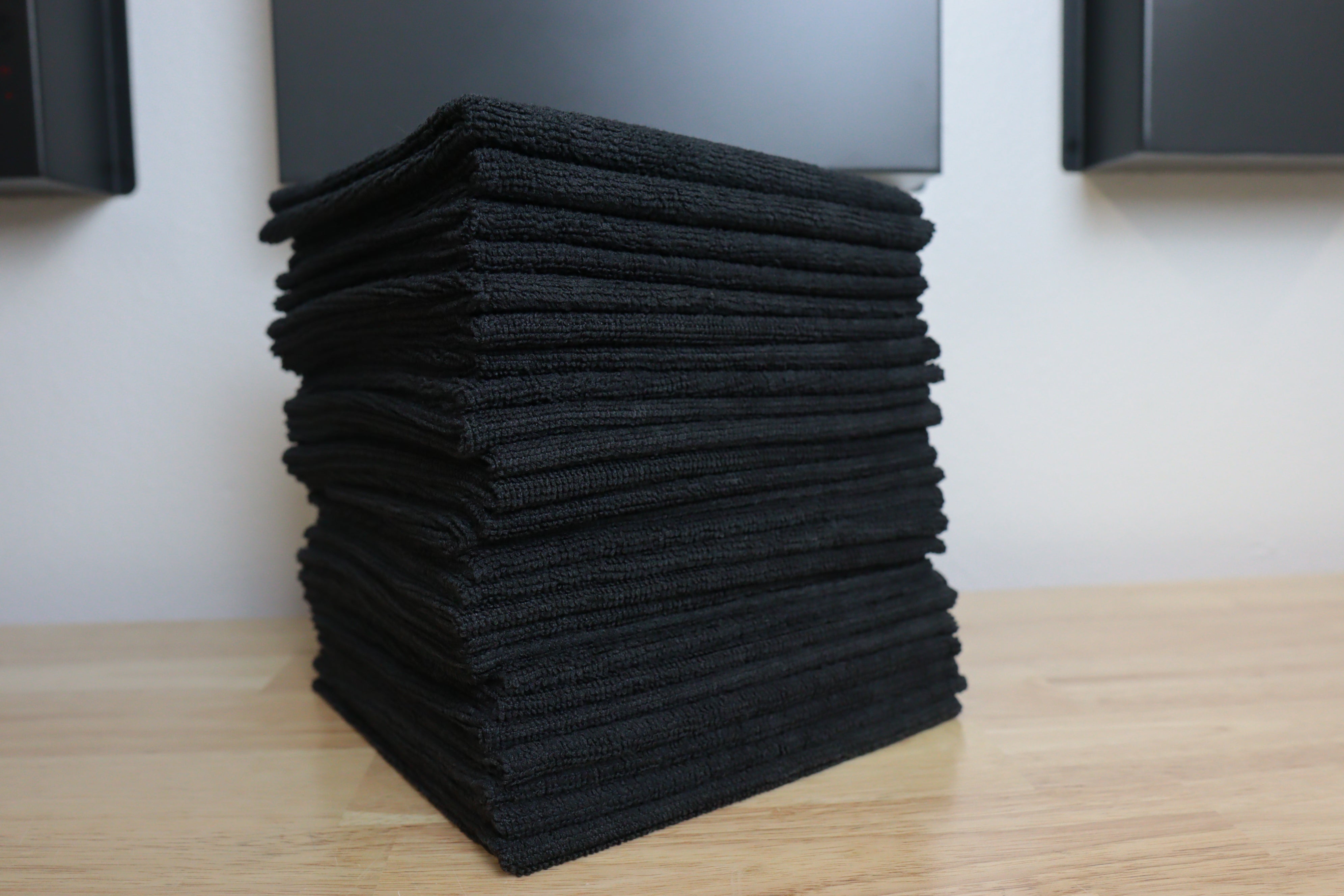 200 GSM Edgeless Micro Fiber - BLACK (25 Pack) – DTLR Supply